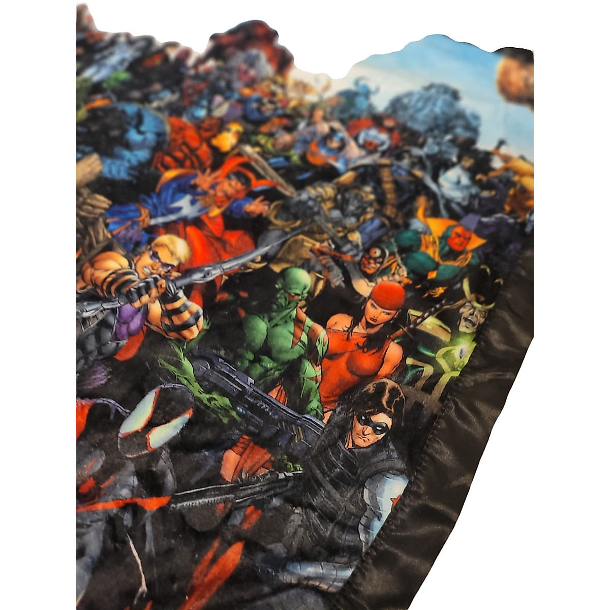 Bazillion Dreams Marvel Comics Universe Characters Fleece Softest Comfy Throw Blanket for Adults & Kids| Measures 60 x 45 Inches