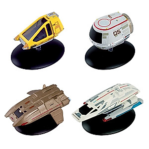 Eaglemoss Star Trek The Official Starships Collection: Shuttle Set 03 Vehicle Replica Set