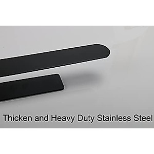 TocTen Hand Towel Bar/Towel Ring, No Drilling Stick on Wall Hand Towel Holder, SUS 304 Stainless Steel Hand Towel Rod, Strong Self Adhesive Hand Towel Hanger/Rack for Bathroom Kitchen