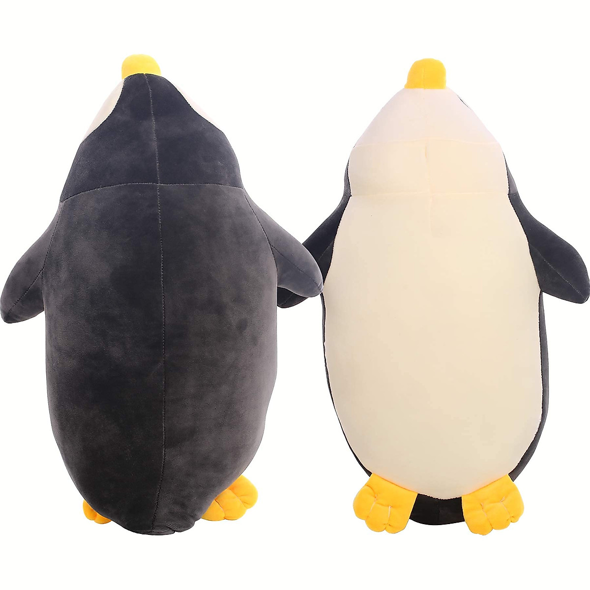 DENTRUN Penguin Stuffed Animals Bulk, Cute Penguin Plush Doll Play Toys for Kids Girls Boys Adults Birthday Xmas Halloween Present Adorable Soft Plushies, 12.20/18.11/22.44/25.98 Inchs, Blue, Black