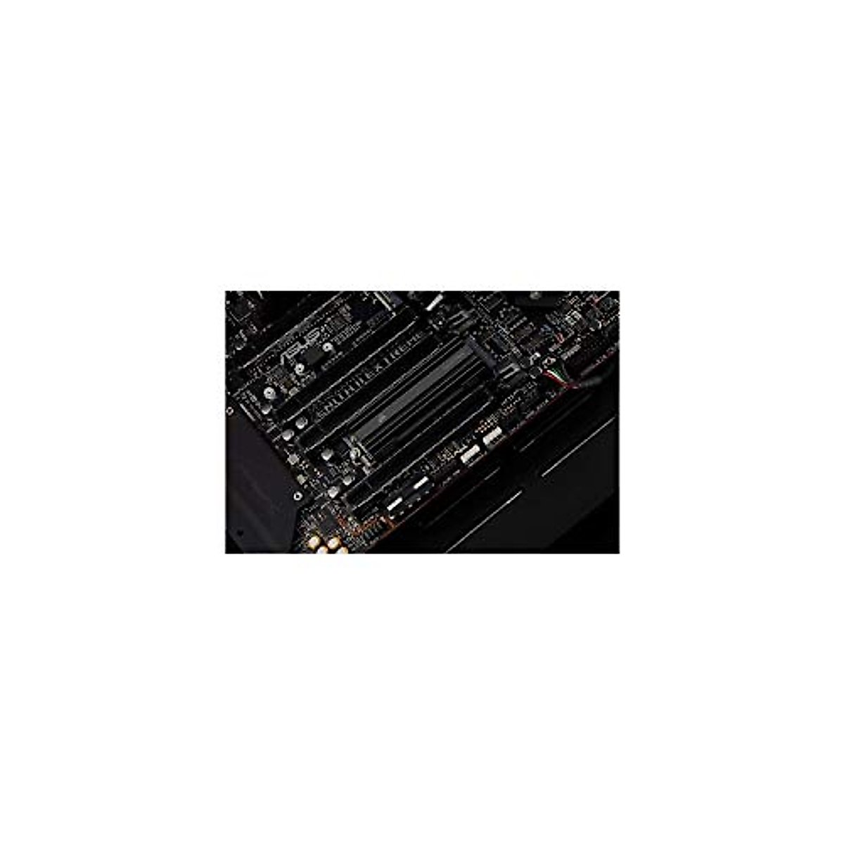 Corsair MP600 PRO 2TB M.2 NVMe PCIe x4 Gen4 SSD (Up to 7,000MB/sec Sequential Read & 6,550MB/sec Sequential Write Speeds, High-Speed Interface, 3D TLC NAND, Built-in Heatspreader) Black