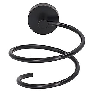 Blow Dryer Holder, Hair Dryer Rack Keep Large Bearing Capacity 304 Stainless Steel Rust Proof for Bathroom (ORB)