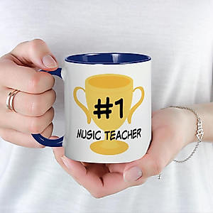 CafePress Music Teacher Award Gift Mug Ceramic Coffee Mug, Tea Cup 11 oz