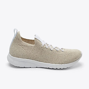 Nisolo Athleisure Eco-Knit Sneaker Linen 8 M