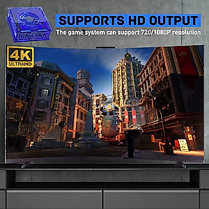 Kinhank Super Console X PRO Plus, Retro Game Console 256GB Built-in 117,000+ Games, Video Game Console Systems for 4K TV HD/AV Output, 2 Wireless Controllers (256)