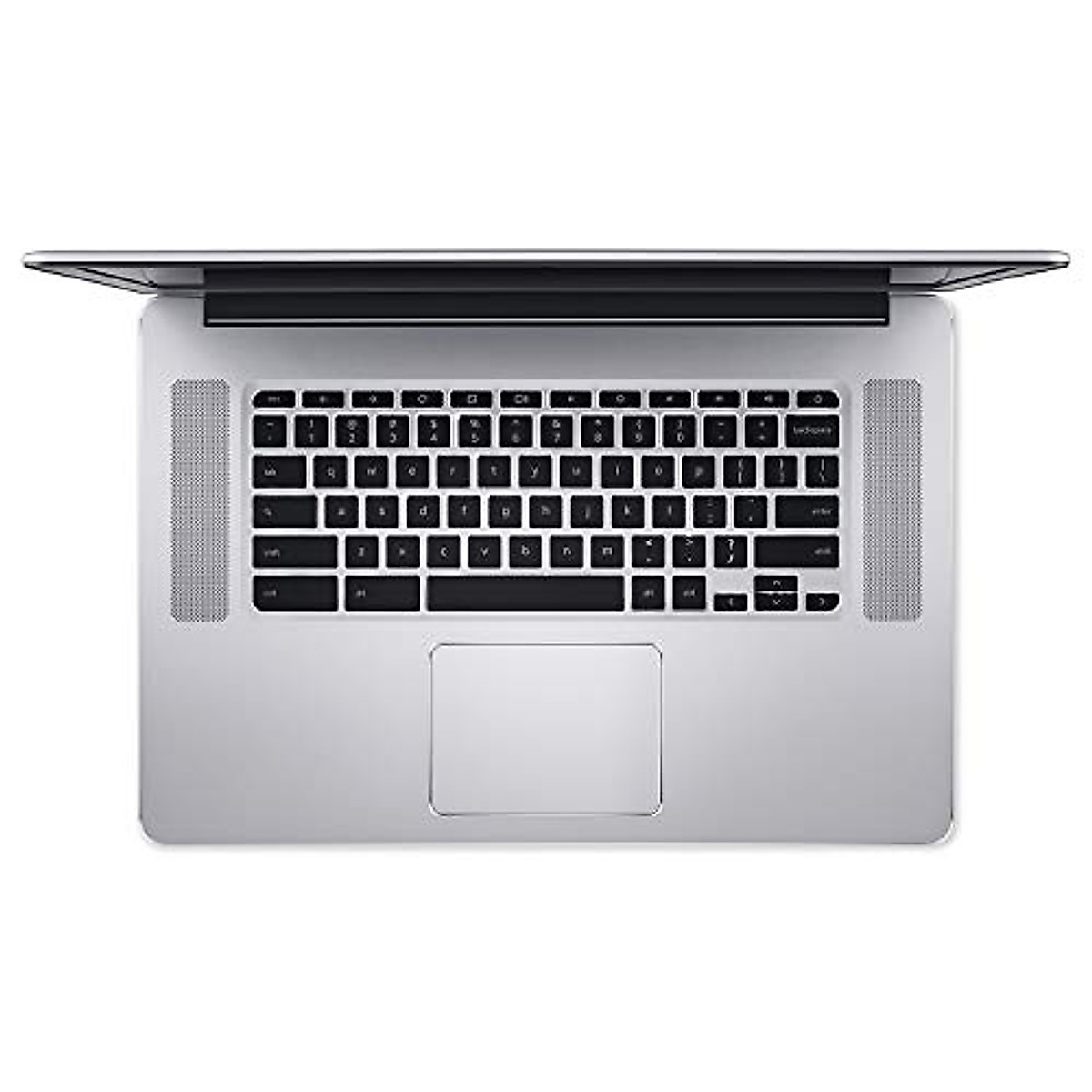 Acer Chromebook 15, Intel Celeron N3350, 15.6" Full HD Touch, 4GB LPDDR4, 32GB Storage, Google Chrome, Pure Silver, CB515-1HT-C2AE, 15-15.99 Inches