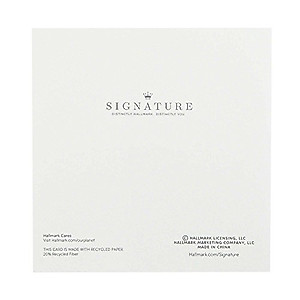 Hallmark Signature Thank You Card, Thank You So Much (Nurses Day Card, Teacher Appreciation, Healthcare Worker Gift)