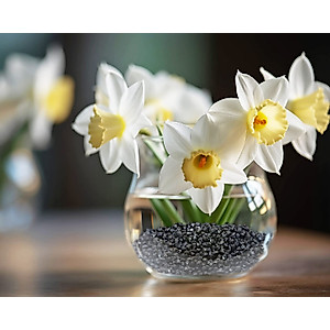 ONLYKXY Wedding Table Scattering Acrylic Diamond Gem Shape Crystal Confetti for Bridal Shower Party Decoration Vase Filler Bead Masquerade Table Decor (4MM/0.15inch Mini, Black, 4000)