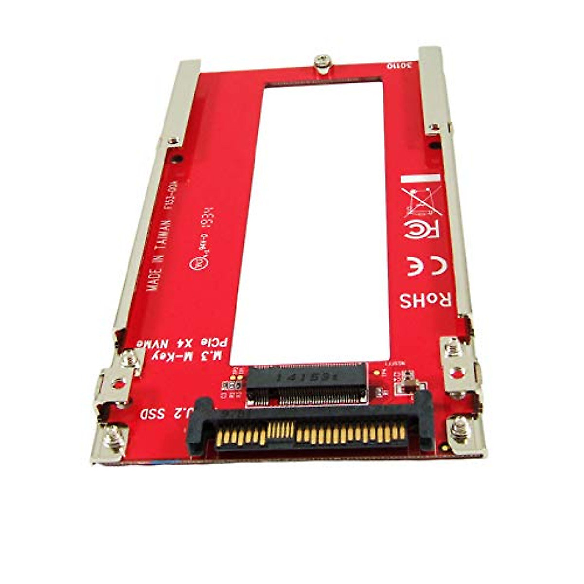 Ableconn IU2-M3153 M.3 NGSFF to U.2 Adapter - Turn M.3 NGSFF (NF1) NVMe SSD to 2.5-inch Drive for U.2 (SFF-8639) Host Interface - Support Samsung NF1 SSD - M.3 to U.2