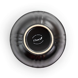 Elama Stoneware Round Oval Dinnerware Dish Set, Jade Green