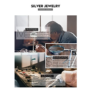 EVESCITY Limited Edition Blue Mountain Peak Ocean Crystallized 925 Sterling Silver Bead For Charms Bracelets ♥ Best Jewelry Gifts for Her ♥