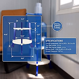 Dolphin 5 Gallon Water Bottle Dispenser Cooler Stand Storage Rack