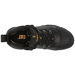 Caterpillar Men's Accomplice Steel Toe Waterproof Construction Boot, Black, 10.5