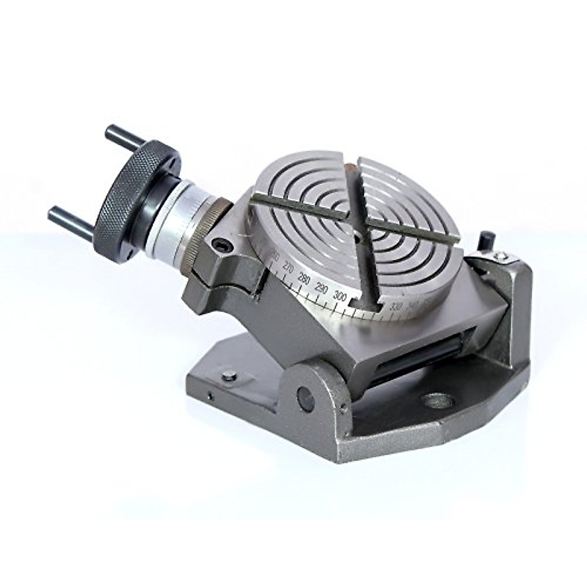 Assorts 4" Inches (100 mm) 4 slots Tilting Rotary Table for Milling Machines