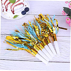 TOGEVAL 12pcs Musical Gifts Stocking Stuffer Musical Toys New Years Noise Makers 2022 New Years Decorations Birthday Party Whistles Kazoo Blow The Trumpet Filler Kids Whistle Party Toys