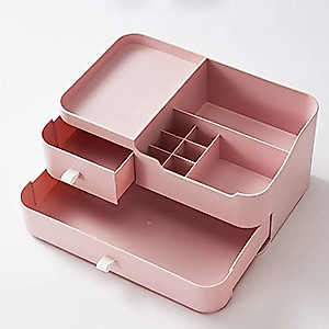 FIZZOQI Large-Capacity Storage Rack Multi-Functional Drawer Cosmetics Storage Rack Lady Lipstick Skin Care Products Storage Rack Eyebrow Pencil Jewelry Storage Rack