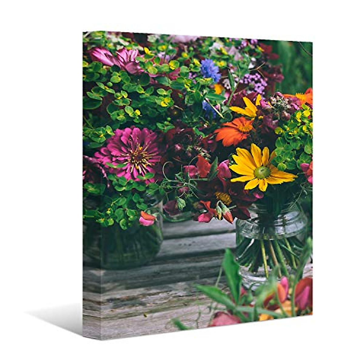 Laoife Custom Canvas Upload Images, Personalized Photo to Canvas Digitally Print Wall Art, Personalized Canvas Pictures for Kid Lover Pet Family, Canvas Framed（20x30 inch）