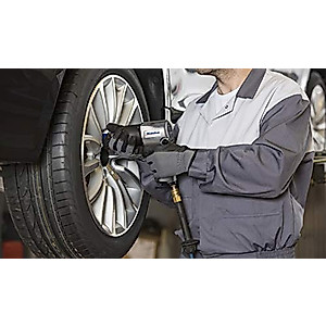 ACDelco ANI405A-NK1 Pneumatic Heavy Duty Twin Hammer ½” 5-Speed Impact Wrench & 3/8” Ratchet Wrench Combo Tool Kit