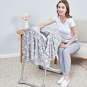 PPOGOO Baby Nursing Cover & Nursing Poncho - Multi Use Cover for Baby Car Seat Canopy, Shopping Cart Cover, Stroller Cover, 360° Privacy Breastfeeding Protection,Baby Shower Gifts for Boy&Girl