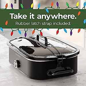 [New] Magnifique 4-Quart Casserole Manual Slow Cooker with Keep Warm Setting - Perfect Kitchen Small Appliance for Family Dinners - Large Enough to Serve 4+ People