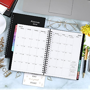 2023-2024 Planner - Weekly & Monthly Planner 2023-2024, Academic Planner 2023-2024, From July 2023 to June 2024, 6.25 in × 8.3 in - Classic Black, Improving Your Time Management Skill