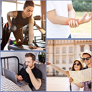 beister Medical Compression Arm Sleeve for Men Women（Single）, 20-30 mmhg Full Arm Support for Pain Relief, Lymphedema