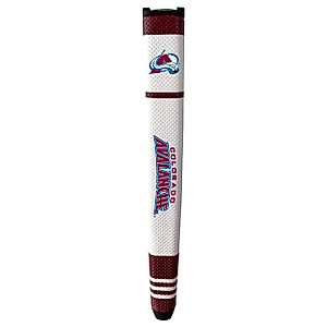 Team Golf NHL Colorado Avalanche Golf Putter Grip Team Golf NHL Golf Putter Grip (Multi Colored) with Removable Ball Marker, Durable Wide Grip & Easy to Control