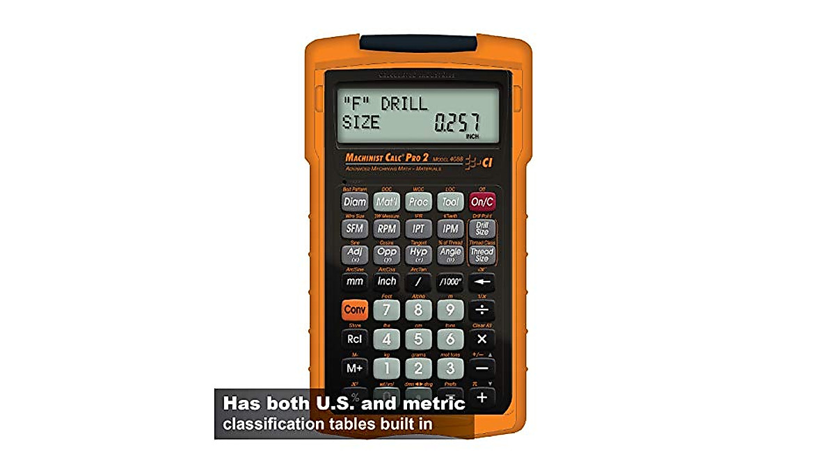 Machinist Calc Pro 2 | Solve Machining Math, Speeds & Feeds Fast