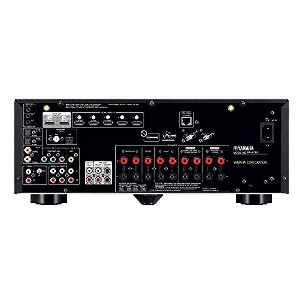 Yamaha AVENTAGE RX-A780 7.2-Channel Network AV Receiver with MusicCast, Wi-Fi and Bluetooth, 5 HDMI in/2 Out
