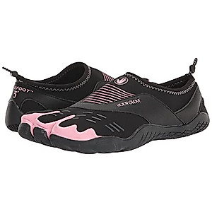 Body Glove Women's Cinch Water Shoe, Black/Prism Pink, 6