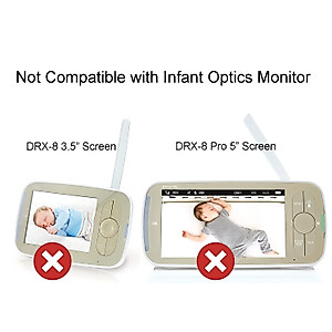 LEFXMOPHY DXR8 Pro Charger, 5.9V Power Adapter for Infant Optics DXR-8 / DXR 8 Pro Camera Unit Charger BLJ06W059100P1-U Supply with 8ft Long White Cord Accessory (Not for Monitor)