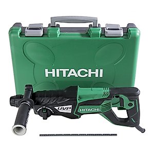 Hitachi DH28PFY 1-1/8 Inch SDS Plus Low Vibration Rotary Hammer, 3-Mode, VSR