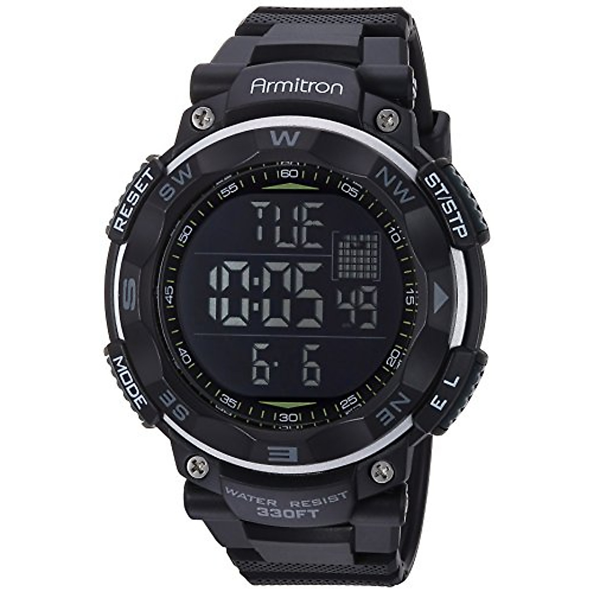 Armitron Sport Men's 40/8254BLK Black Digital Chronograph Watch