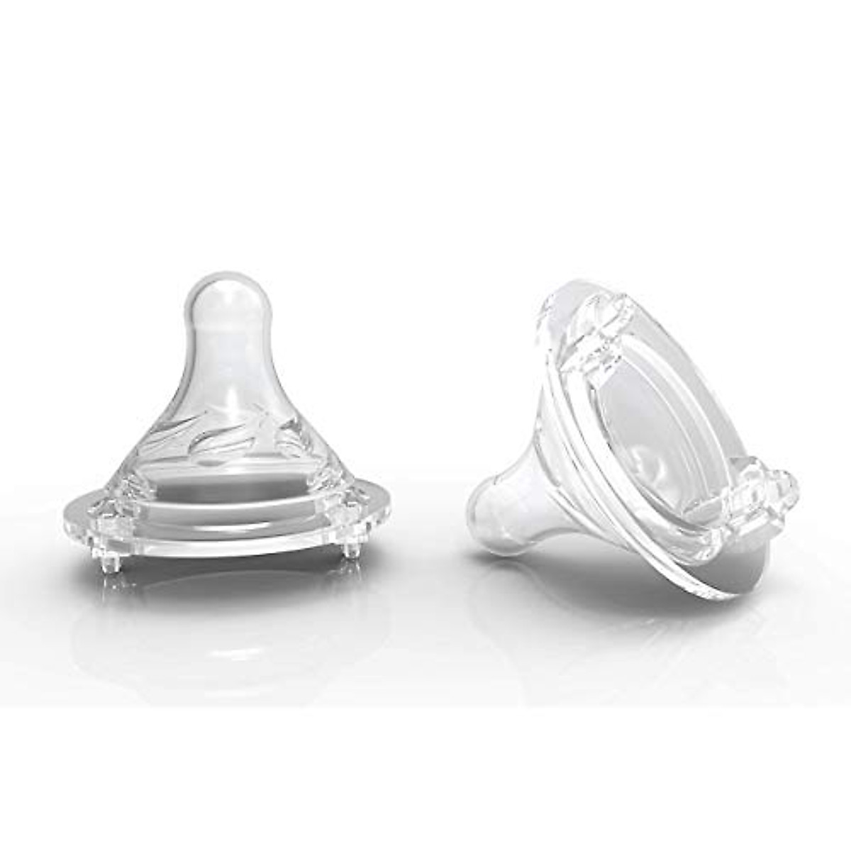 Avima 12 oz Anti Colic Infant Bottles, BPA Free, Wide Neck with Fast Flow Nipples (Set of 3)