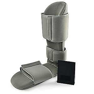 BraceOn 90 Degree Night Splint - Plantar Fasciitis and Achilles Tendon Pain Relief Boot and Foot Support for Men and Women, Small