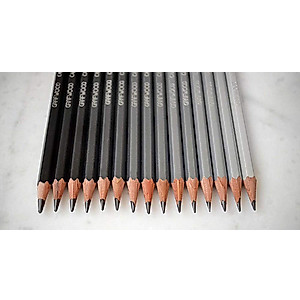 Caran d'Ache Grafwood 15 Piece Round Tube Set