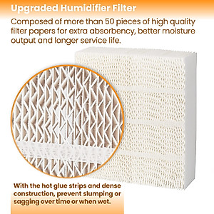 ANTOBLE 1043 Humidifier Filter Replacement for Essick Air AIRCARE EP9500 EP9700 EP9800 EP9R500 EP9R800 826000 831000 and Bemis Space Saver 800 8000 Series Evaporative Humidifiers