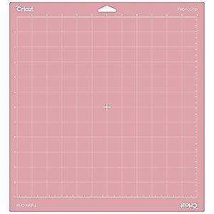 Cricut FabricGrip Adhesive Cutting Mat 12" x 12", High Density Fabric Craft Cutting Mat, Made of High-Quality Material to Withstand Increased Pressure. Use For Cricut Explore/Cricut Maker, (2 CT)