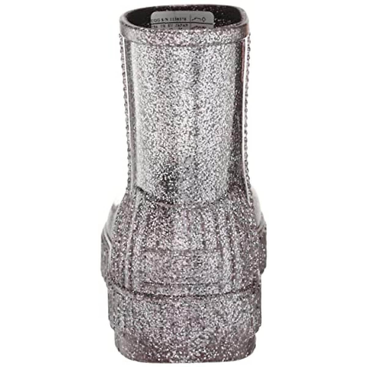 UGG Women's DRIZLITA Rain Boot, Glitter Grey, 9