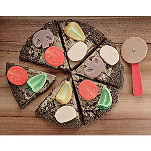 Yellow Door Sensory Play Stones, Pizza Toppings