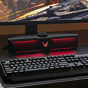 LG Ultragear GP9 - Portable Gaming Speaker with DTS Headphone:X, Hi-Fi Quad DAC, Microphone for Voice Chat, 5 Hour Battery Life, Hi Resolution Audio, Bluetooth