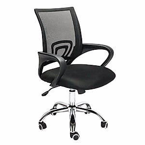 JTSQ Ergonomic Mesh Office Chair Adjustable Swivel Computer Desk Task Black Gaming Chair Office Chair Desk Chair Computer Chair Home Office Desk Chairs Gamer Chair Office Chairs