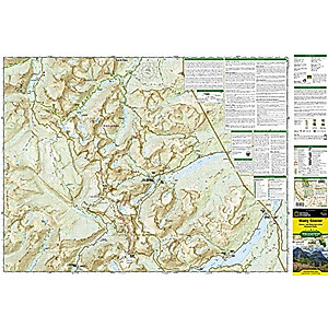 Many Glacier: Glacier and Waterton Lakes National Parks Map (National Geographic Trails Illustrated Map, 314)