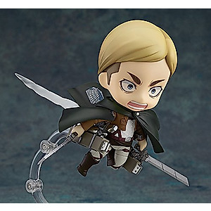 Good Smile Attack On Titan Commander Erwin Smith Nendoroid Action Figure