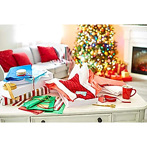 American Greetings Bulk White Tissue Paper For Birthdays, Easter, Mother's Day, Father's Day, Graduation and All Occasions (200-Sheets)