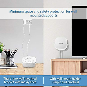 OkeMeeo Adhesive Wall Mount for eero Mesh WiFi No Drilling No Tool Required(1 Pack)