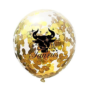 Totority 15pcs Black Garland Gold Ballons Wedding Arch Decor Party Decorations Birthday Balloons Festival Balloons Champagne Birthday Pen Sagittarius Confetti Child Gold Garland