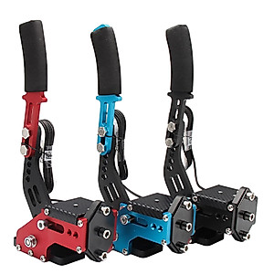 YESHMA 64 Bit USB Handbrake PC Handbrake & Non-Contact Plus Hall Sensor Compatible With G25/27/29/920 T500 T300,Professional Gaming Peripherals using for Racing Games(Black without Clamp)