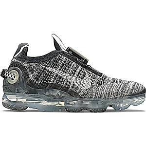 Nike Women's Air Vapormax 2020 Flykit Running Shoes, Black/Black/White, 7.5