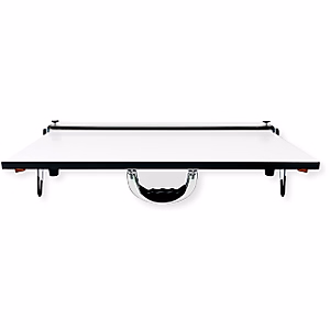 Proartek Drafting PK00018 Model PXB36 Portable Drafting Drawing Board 24" x 36"; PXB Series; Adjustable Aluminum Parallel Straightedge; Carry Handle; Architecture Tool for Students and Professionals